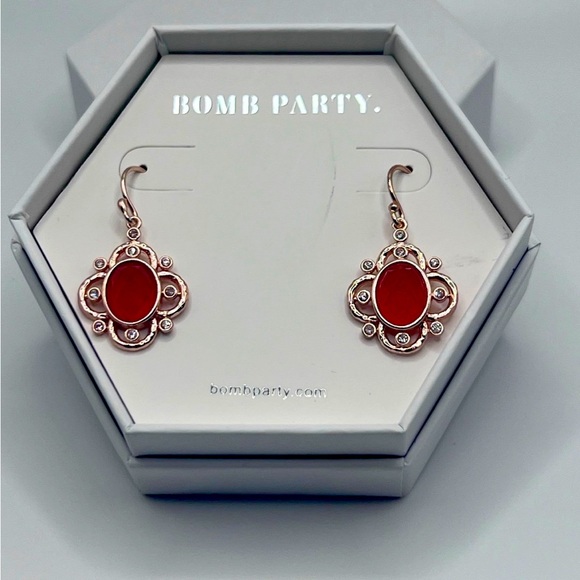 Bomb Party | Jewelry | Bomb Party Earrings | Poshmark